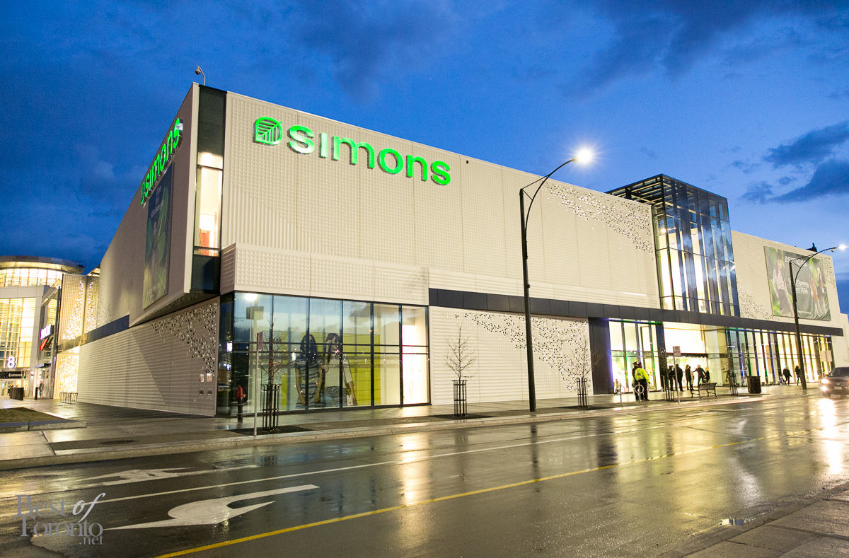 Simons launches first store in the GTA - Best of TorontoBest of Toronto
